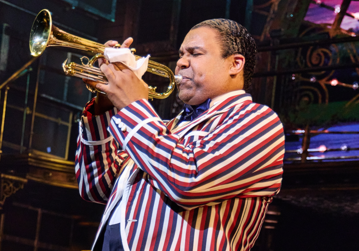 James Monroe Iglehart, Christopher Renshaw and Christina Sajous ...